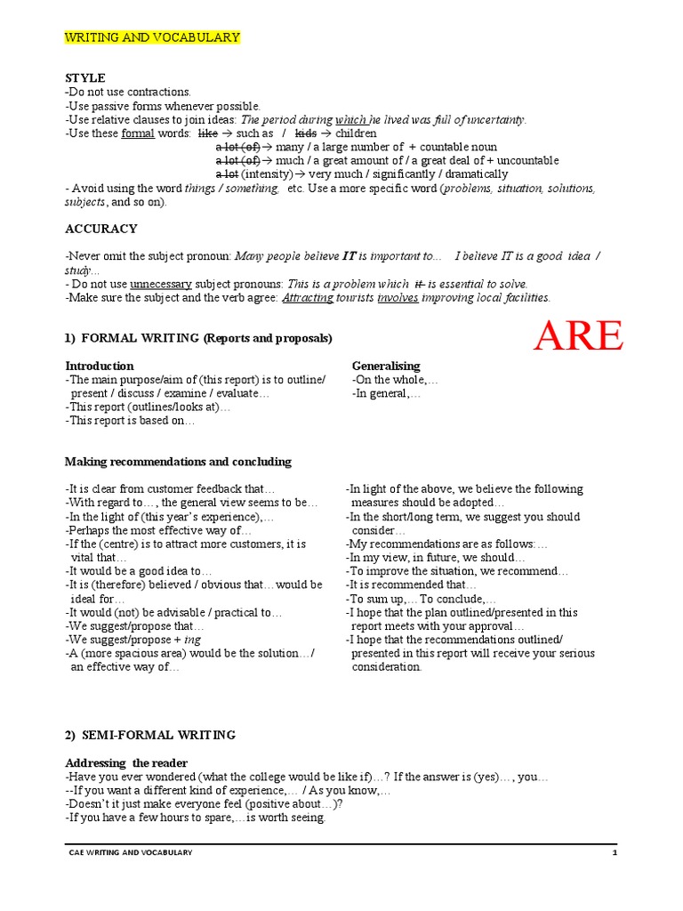 Writing Useful Language | PDF | Subject (Grammar) | Cognitive Science