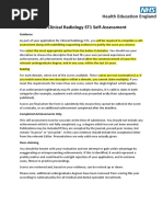 Paediatric ST1 Application Scoring Guide | PDF | Audit | Experience