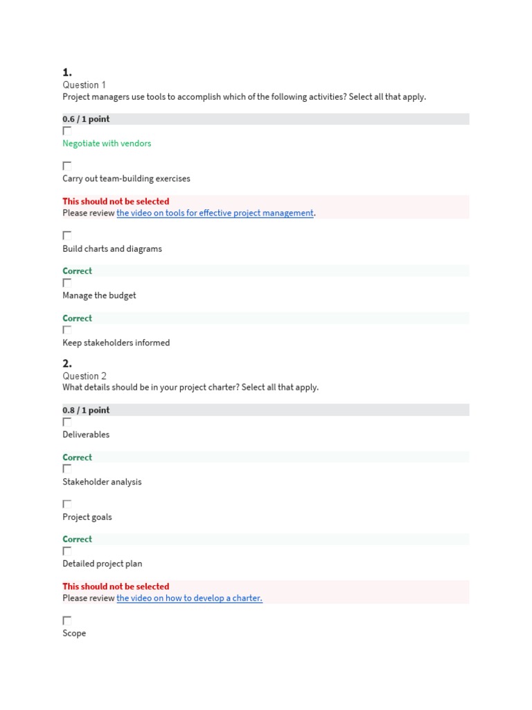 Question 3 - Toward Certi | PDF | Project Management | Computing