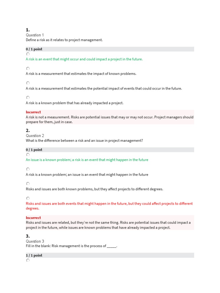 Module 4 Assignments | PDF | Risk | Risk Management