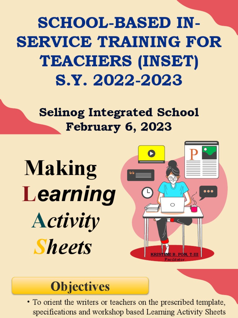 MAKING LAS INSET February 6, 2023 | PDF | Learning