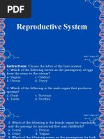 Reproductive System | PDF | Reproductive System | Dominance (Genetics)