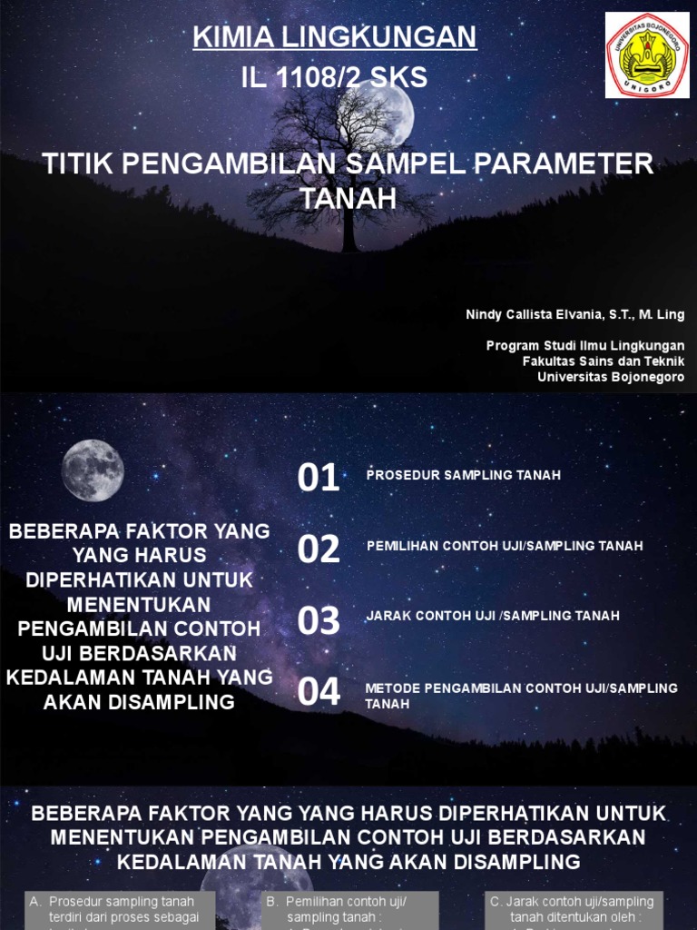 Titik Pengambilan Sampel Parameter Tanah | PDF