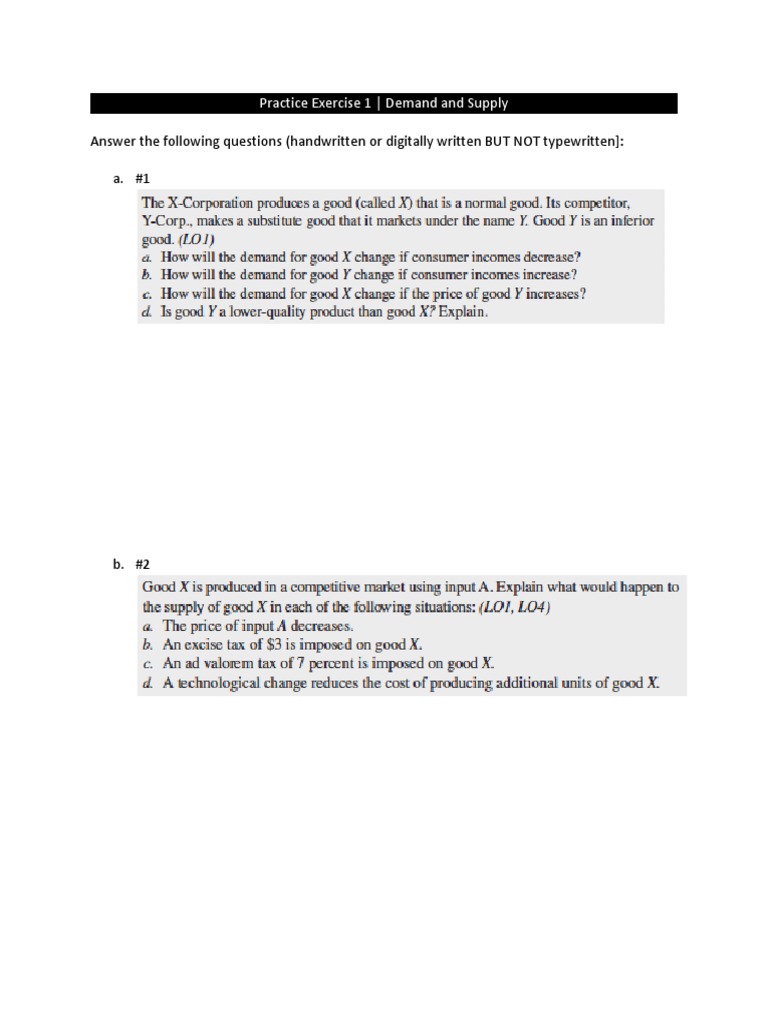 COBECON Exercise1 | PDF | Teaching Methods & Materials