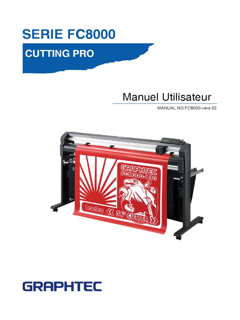 Manuel d'utilisation FC8000 Cutting Pro | PDF | USB | Informatique