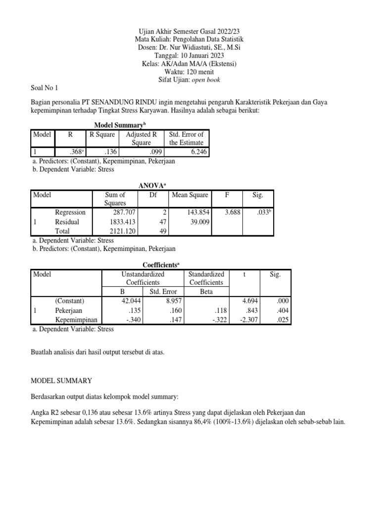 Ikhsan Nanda Mujtahid-UAS | PDF
