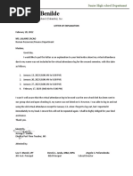 AUTHORIZATION LETTER Dfa | PDF | Law