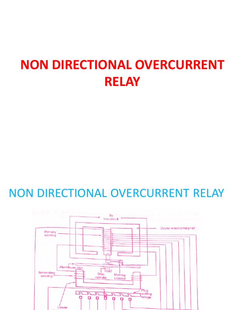Non Directional OC Relay | PDF | Physics | Applied And ...