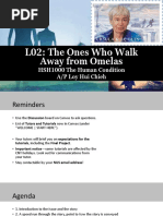 The Ones Who Walk Away From Omelas - Ursula K LeGuin | PDF