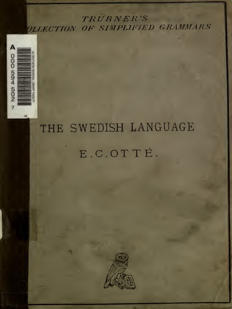 A Simplified Grammar of The Swedish Language | Download Free PDF ...