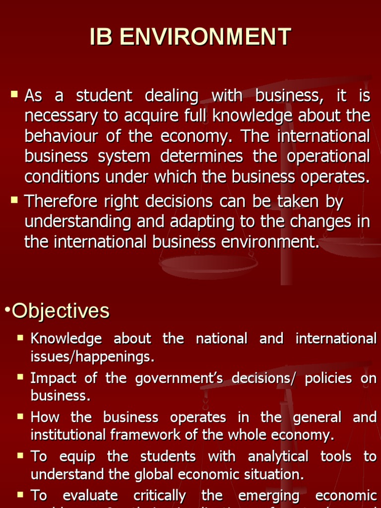 Understanding Business Environment Factors | PDF | Strategic Management ...