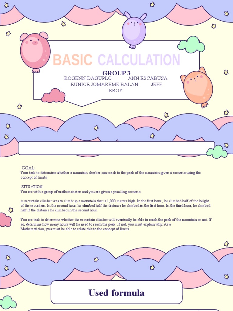 Basic Cal | PDF