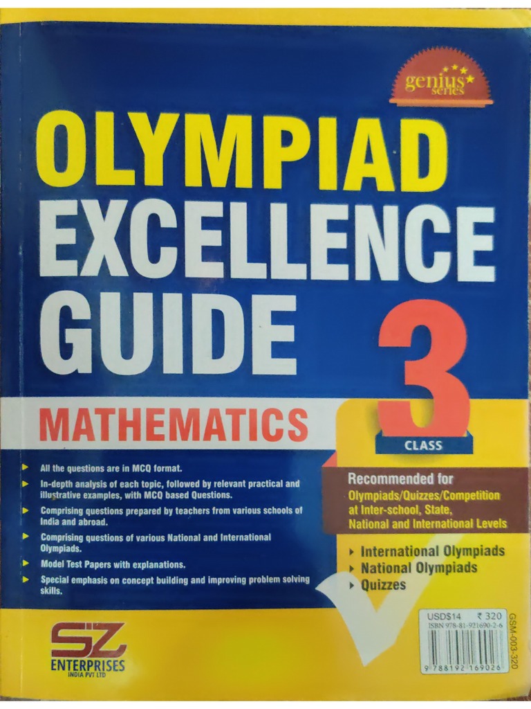 IMO - Olympiad Excellence Guide - Math - Class 3 | PDF