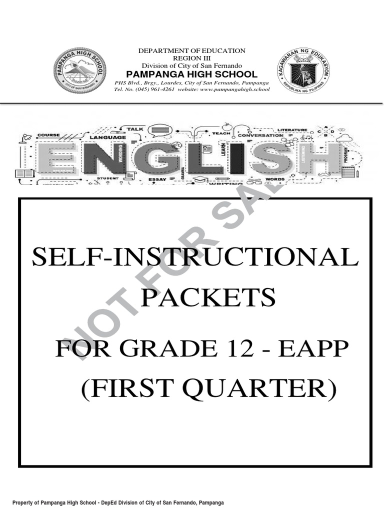 Eapp W1-8 | PDF | Speed Reading | World Health Organization