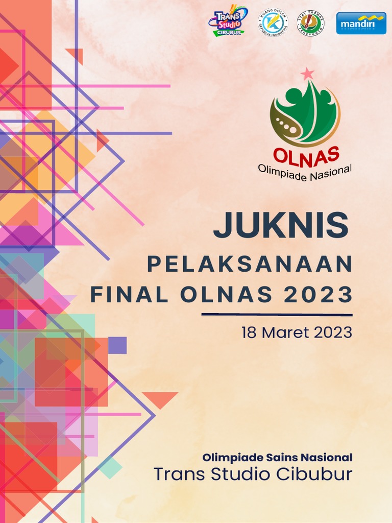 Pelaksanaan Final Olnas 2023: Juknis | PDF