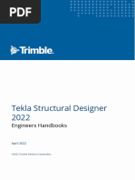 Tekla Structural Designer - Beginner Tutorial Manual | PDF | Computer ...