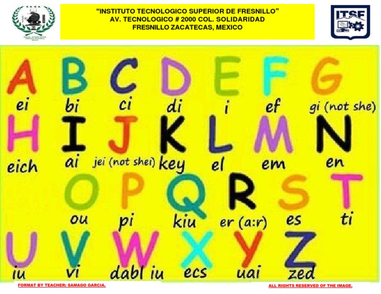 Alfabeto Bilingue | PDF | Science & Mathematics