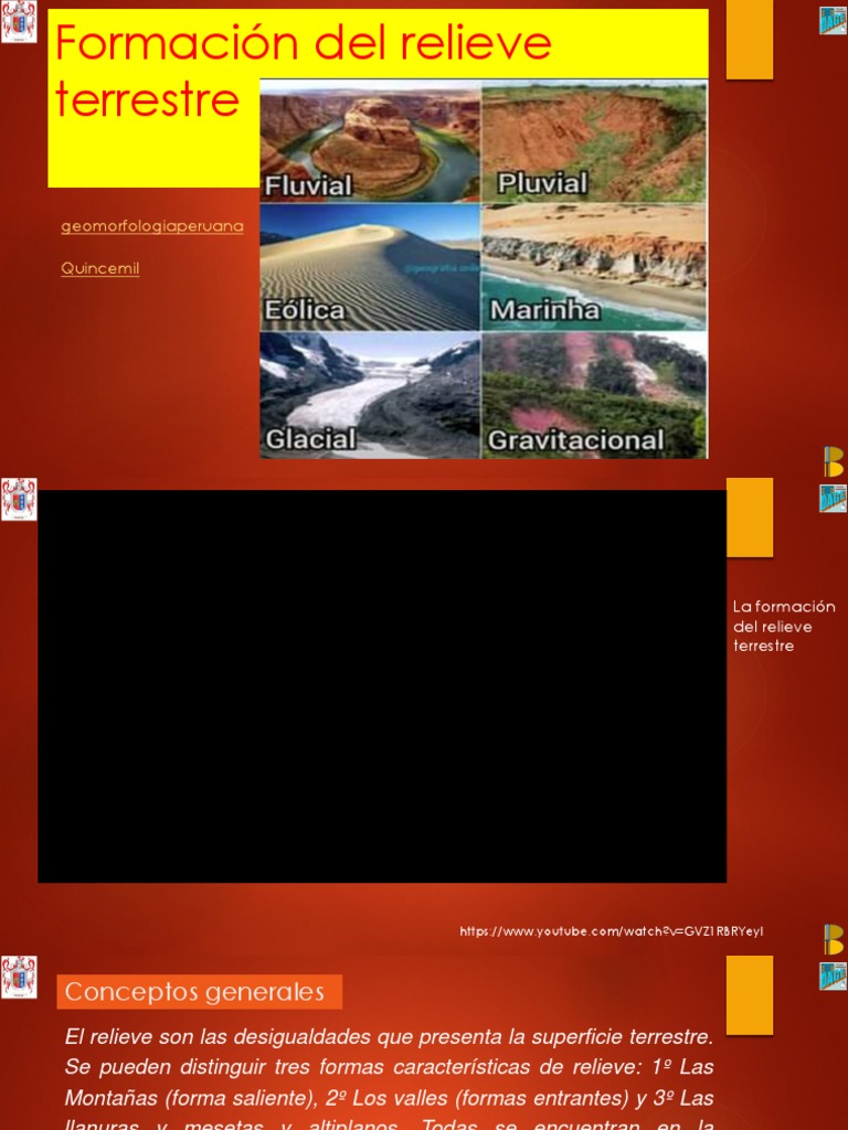 Geomorfología: Formación del Relieve | PDF | Placas tectónicas | Tierra