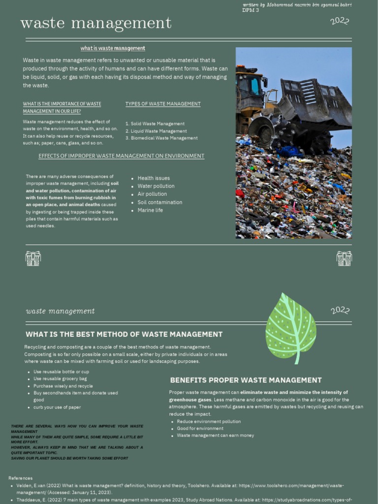 Waste Management | Download Free PDF | Waste Management | Waste
