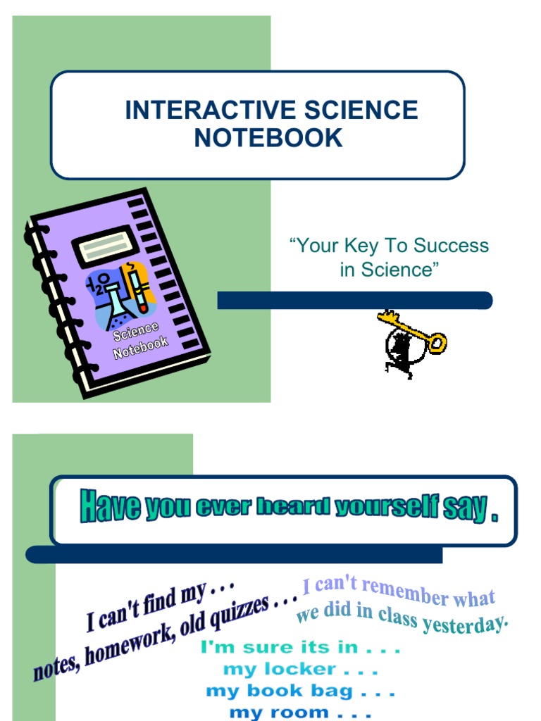 Interactive Science Notebook Guide | PDF
