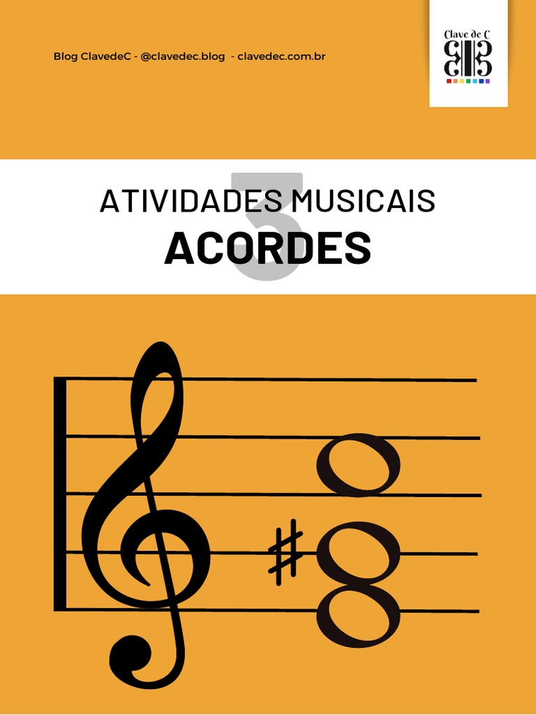 Atividades Musicais Triades Formacao de Acordes | PDF