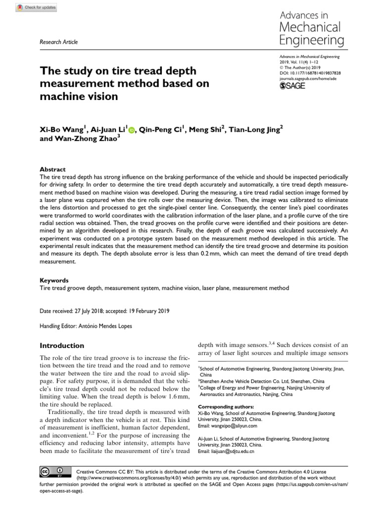 Tire Thread Machine Learning Model | PDF | Pixel | Tire
