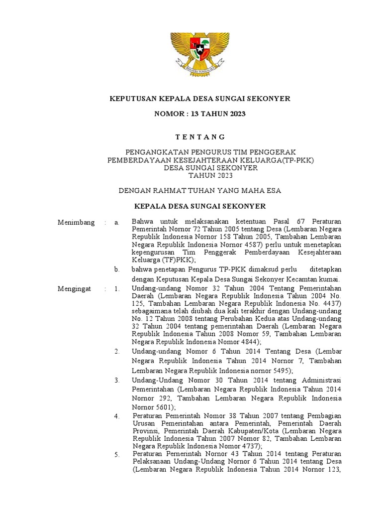 SK PKK 2023 22 | PDF