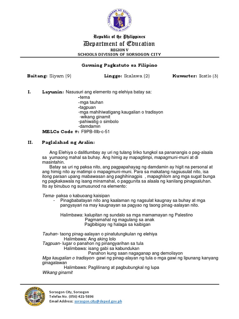 Department of Education | PDF