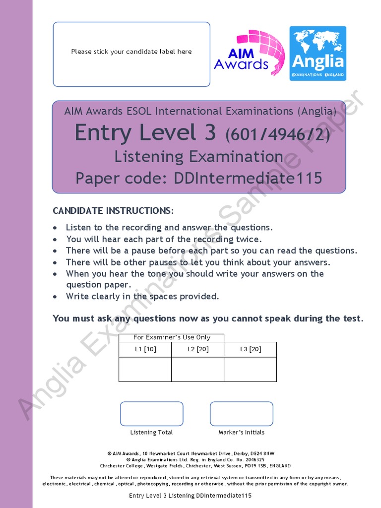 Test 4 - Intermediate | PDF | Owl | Twin