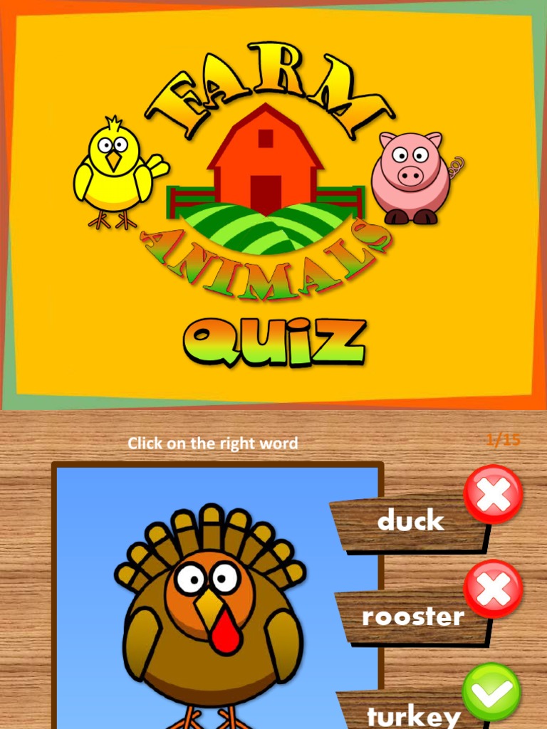 Animal Identification Quiz | PDF