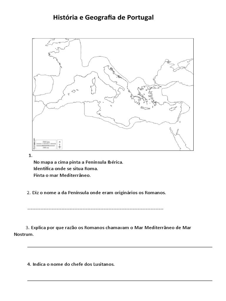 História e Geografia de Portugal | PDF