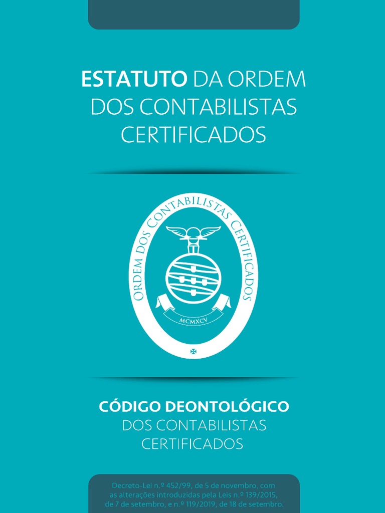 Estatuto Da Ordem Dos Contabilistas Certificados | PDF | Contabilidade ...