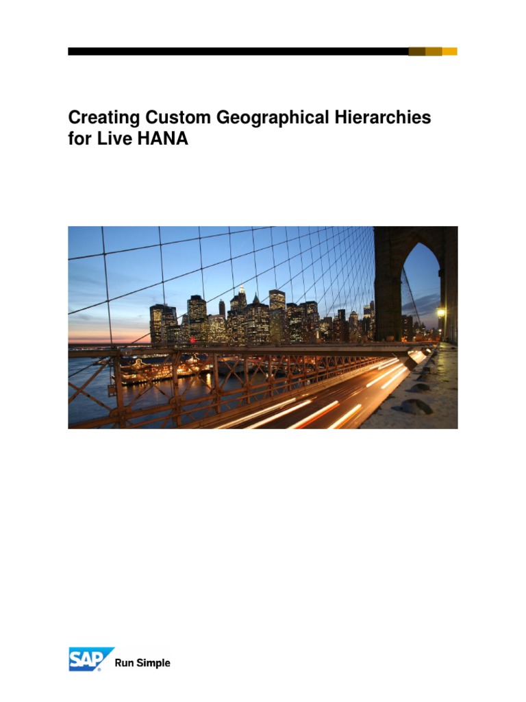 HANA Live Custom Regions | PDF | Computing | Computer Science