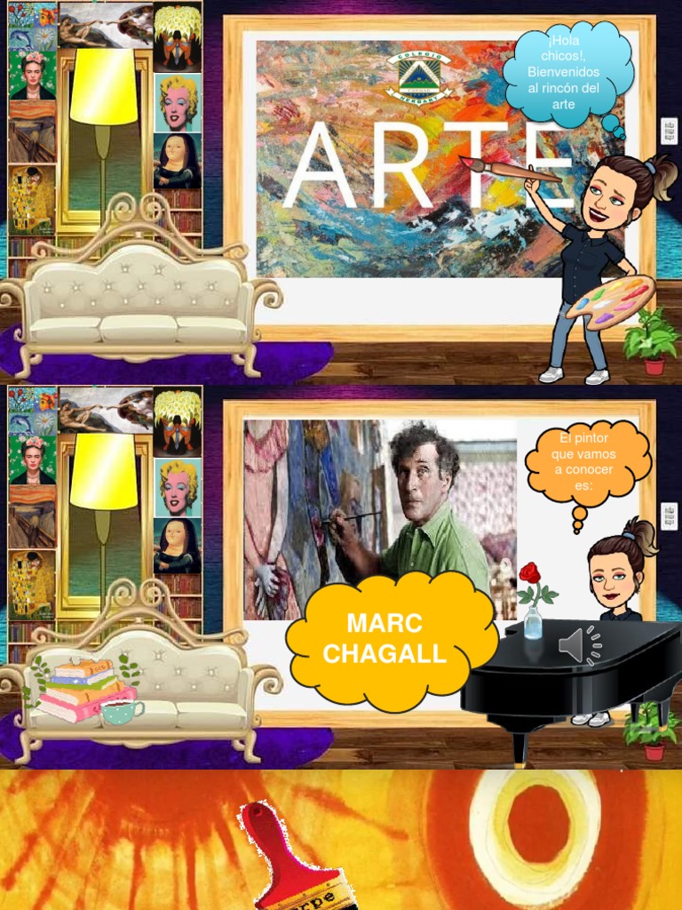 Presentación Marc Chagall | PDF | Pinturas