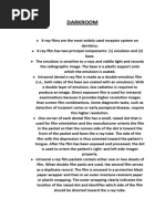 X-Ray Film Processing Techniques Guide | PDF | Radiography | X Ray