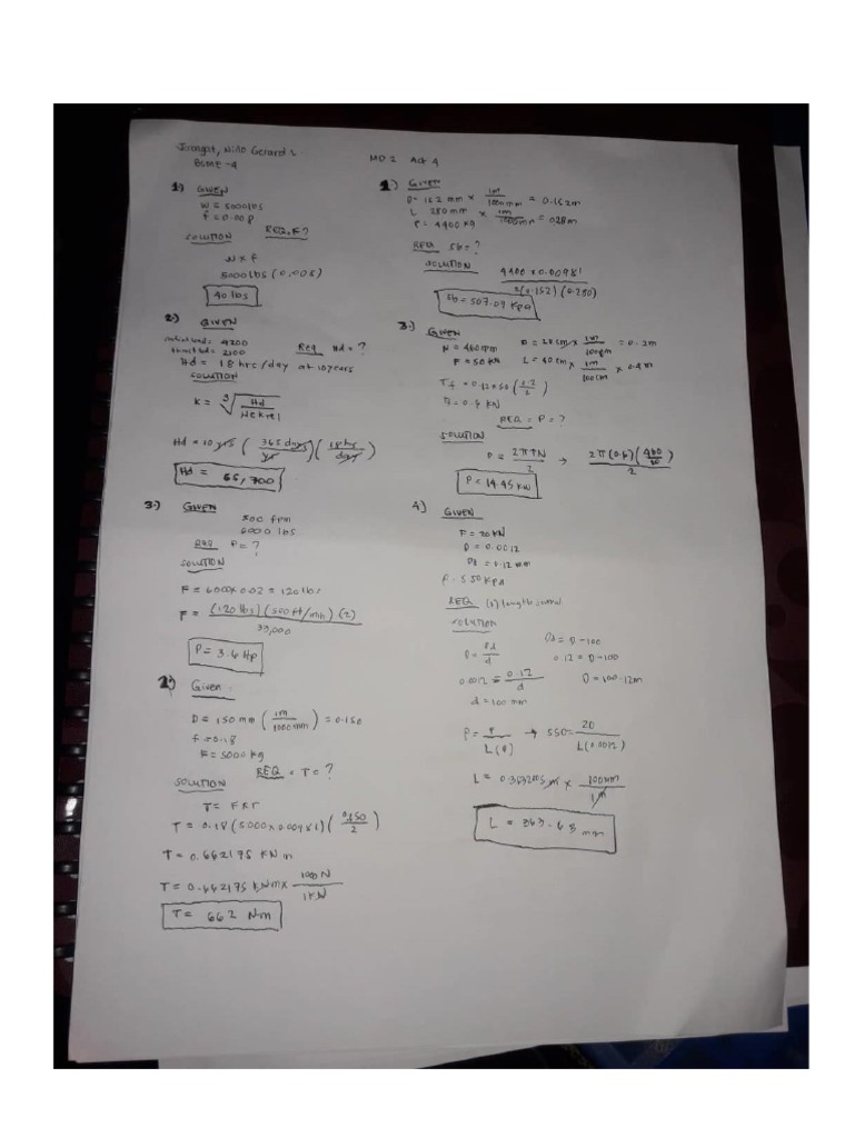 Machine Design 2 | PDF