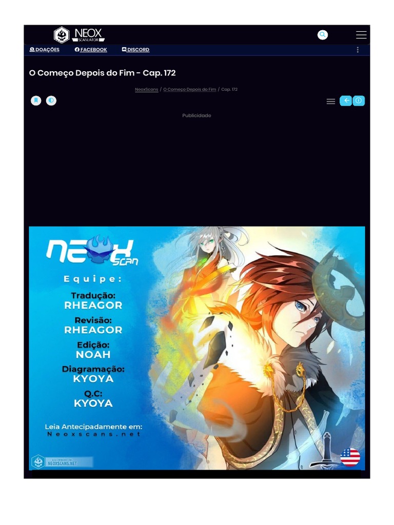 O Começo Depois Do Fim - Cap. 172 - Leia Comics em Português! | PDF ...