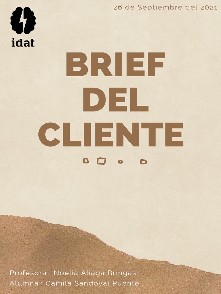 Brief Cliente | PDF