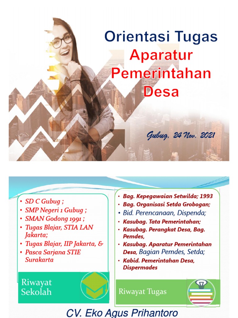 Struktur dan Tugas Pemerintahan Desa | PDF