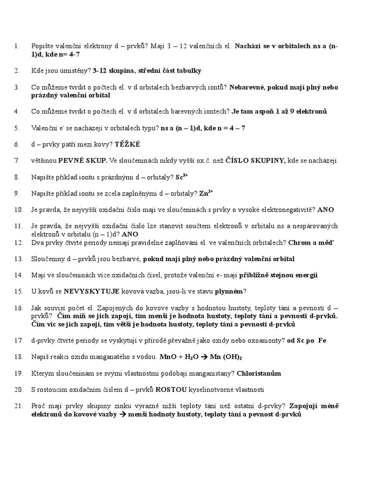 D Prvky Vyplněné | PDF