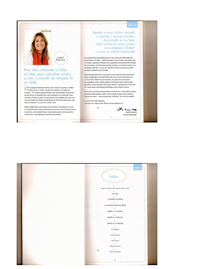 Guia Pratico Da Bimby Baby Box | PDF