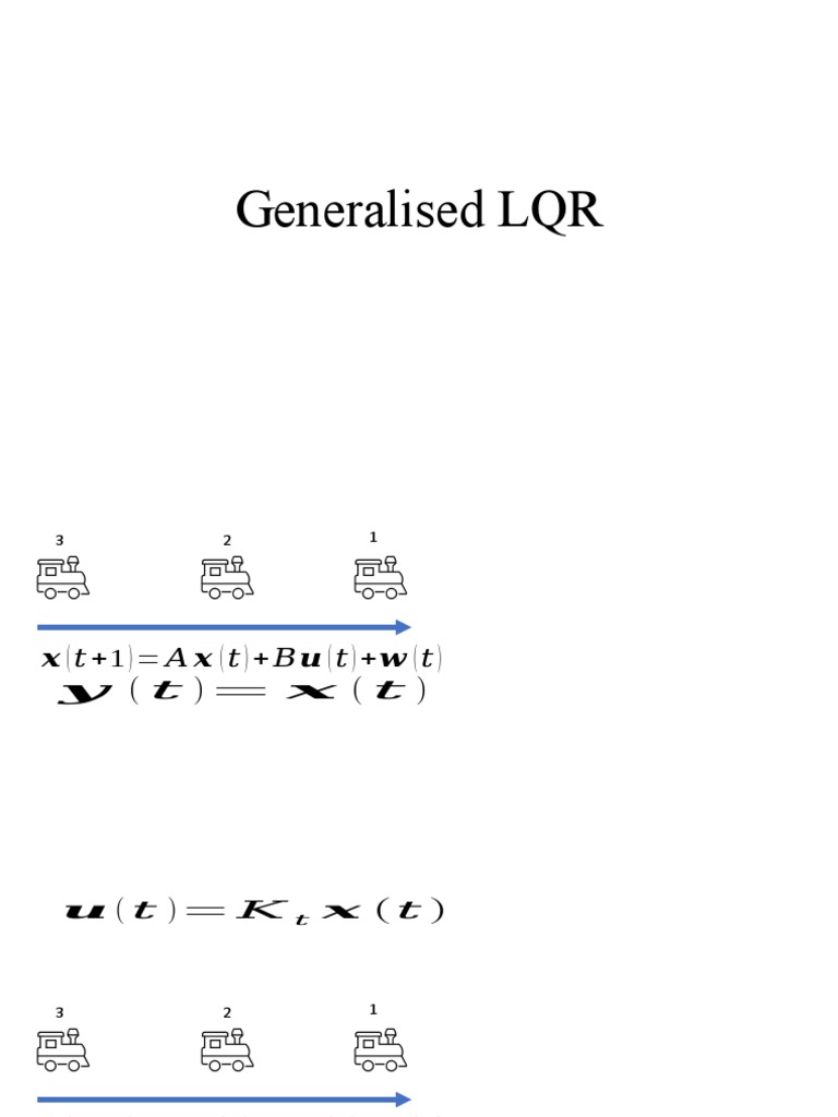 12 Generalised LQR | PDF