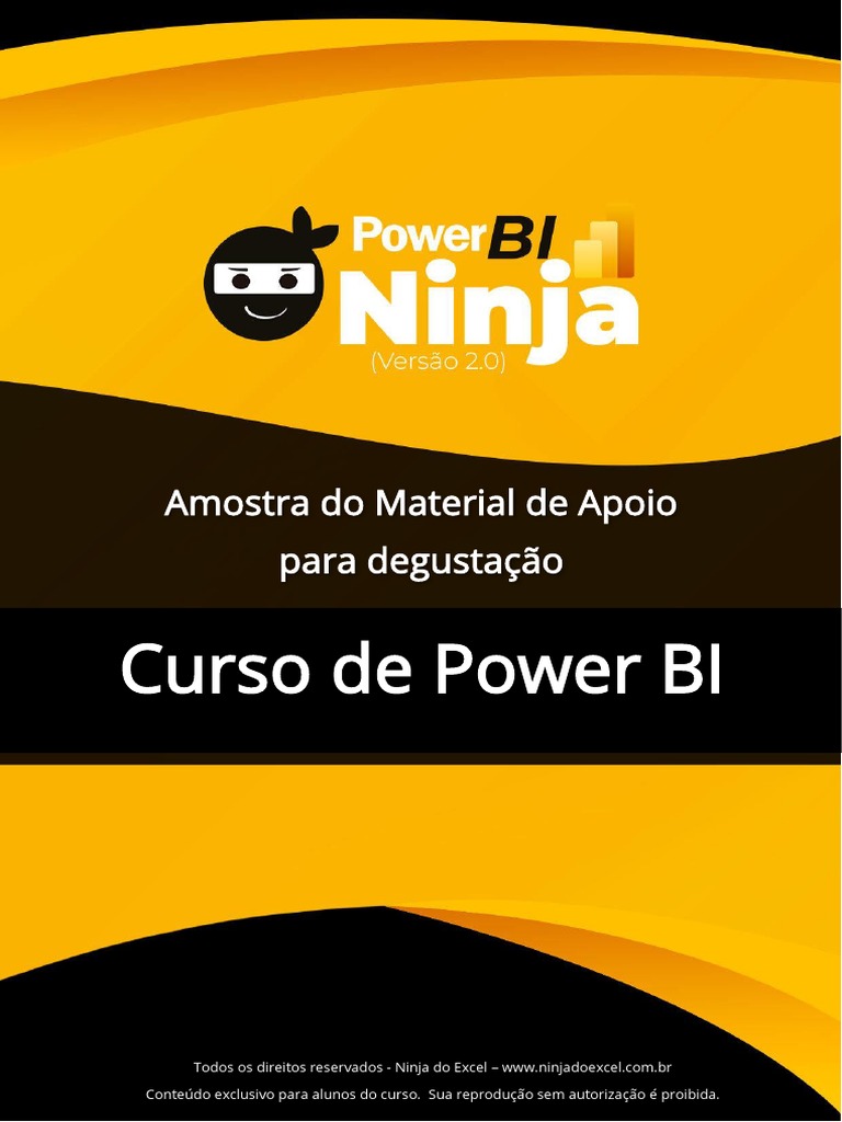 Apostila Curso de Power BI Ninja 2.0 1 | PDF | Função (Matemática ...