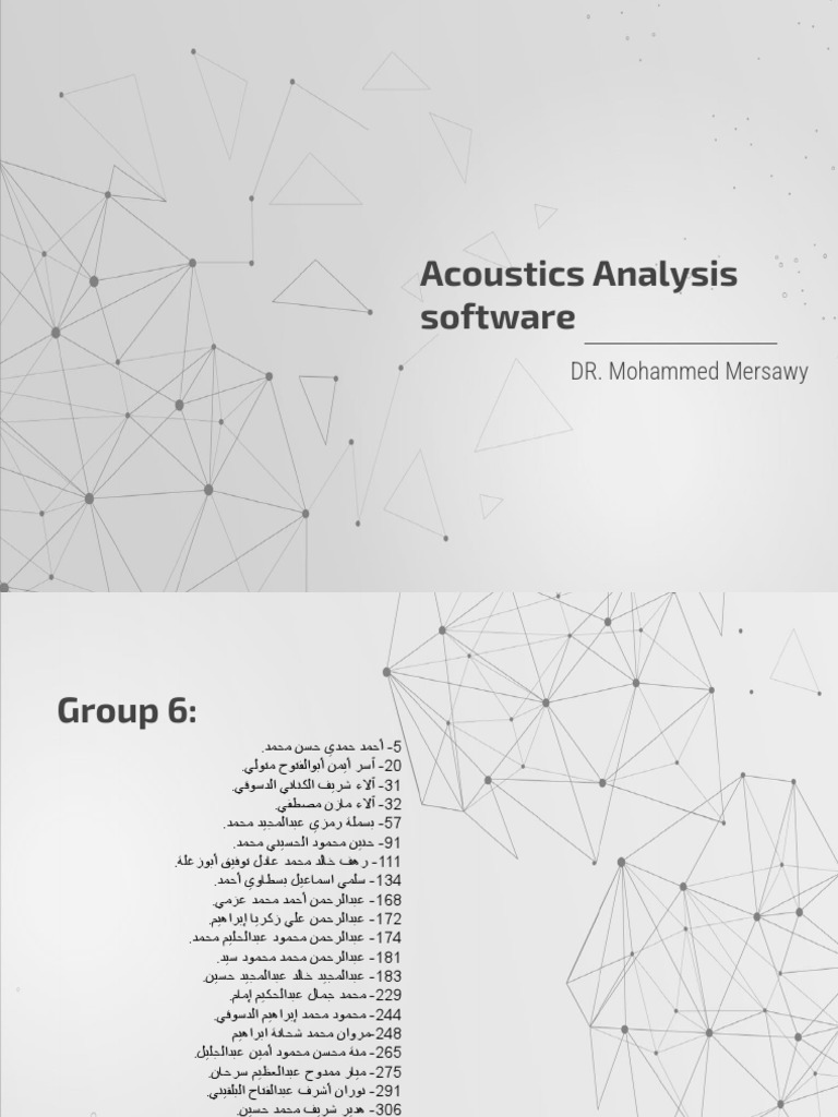 Architectural Acoustics Analysis Guide | PDF | Reflection (Physics ...