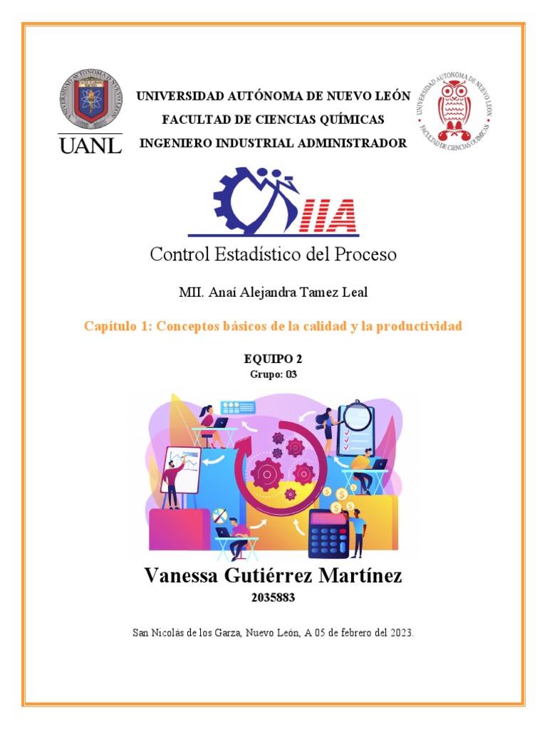 Conceptos Básicos de La Calidad y La Productividad | PDF | Calidad ...