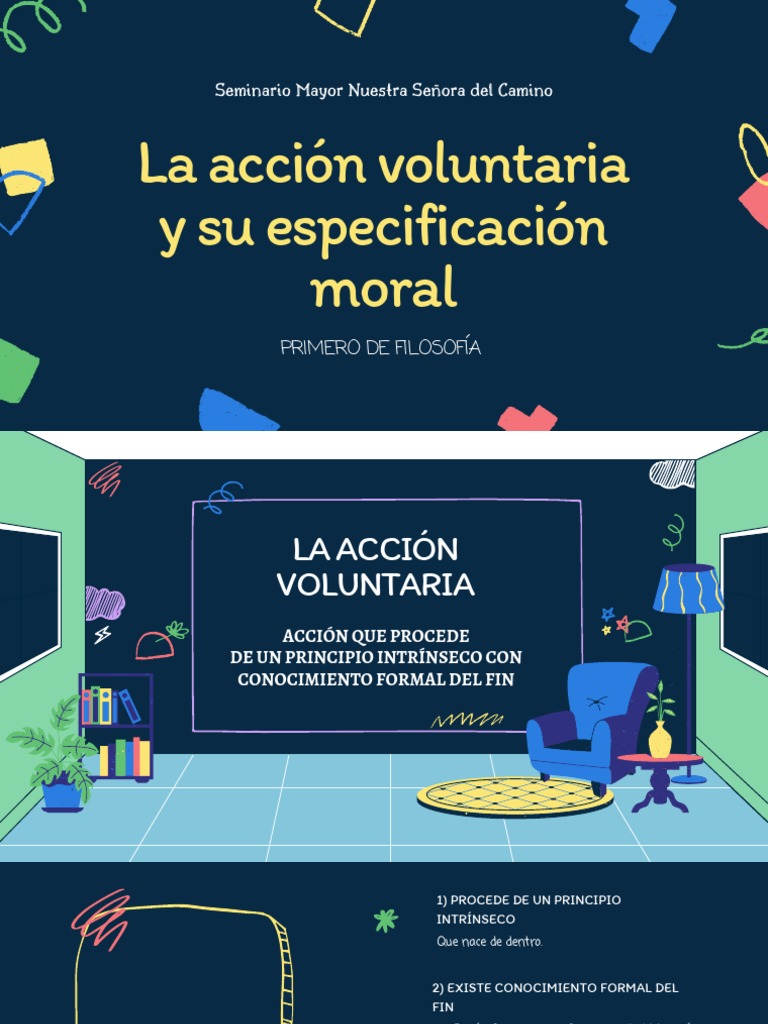 La Acción Voluntaria y Su Especificación Moral | PDF | Conocimiento ...