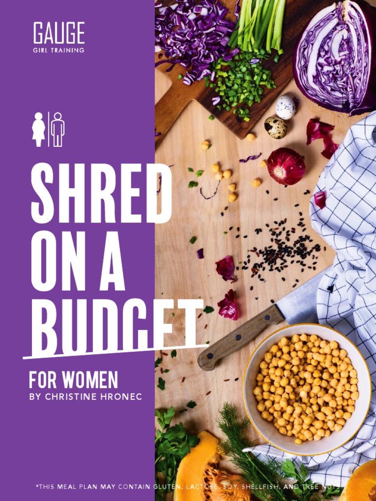 6 Week Budget Shred Women | PDF | Foods | Food Energy