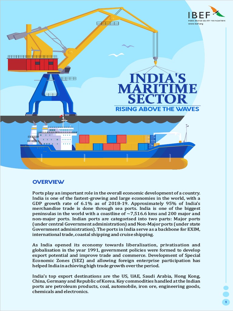 Maritime India Vision 2030 Overview | PDF | Port | Economies
