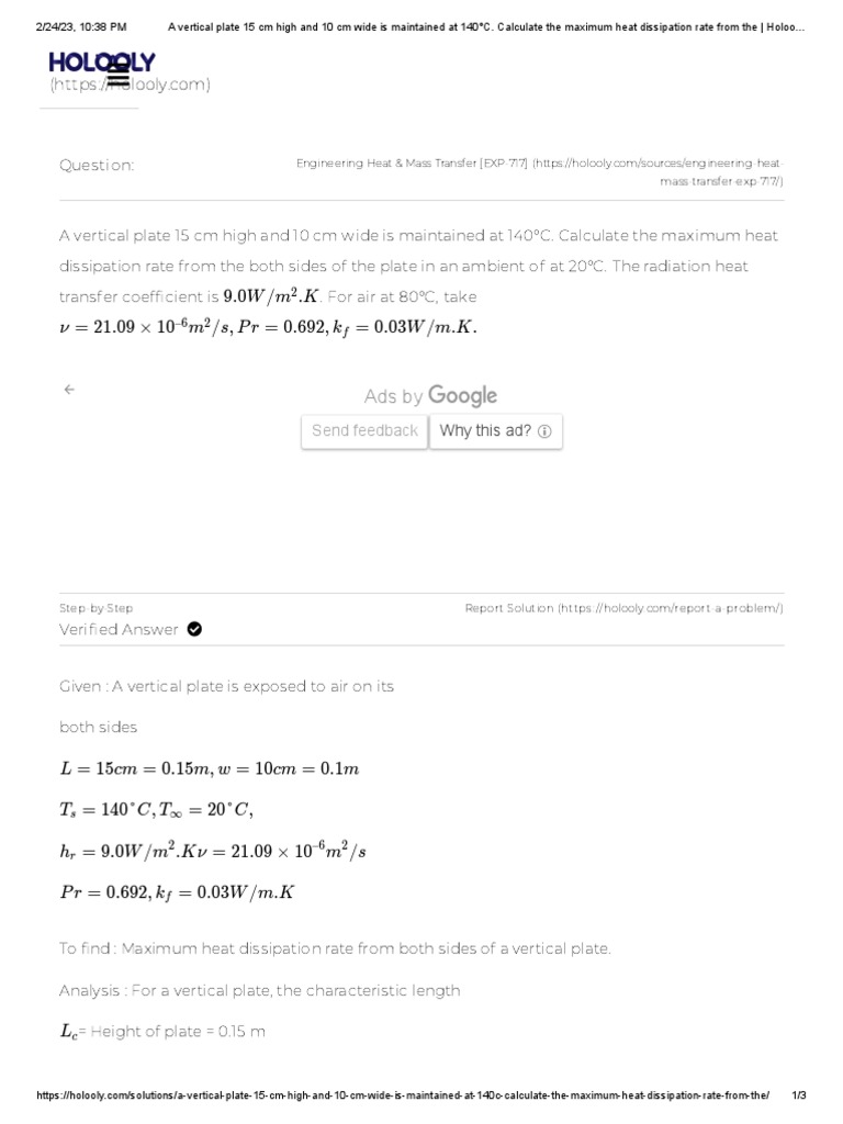 Question 14 B) | PDF | Physical Phenomena | Heat Transfer