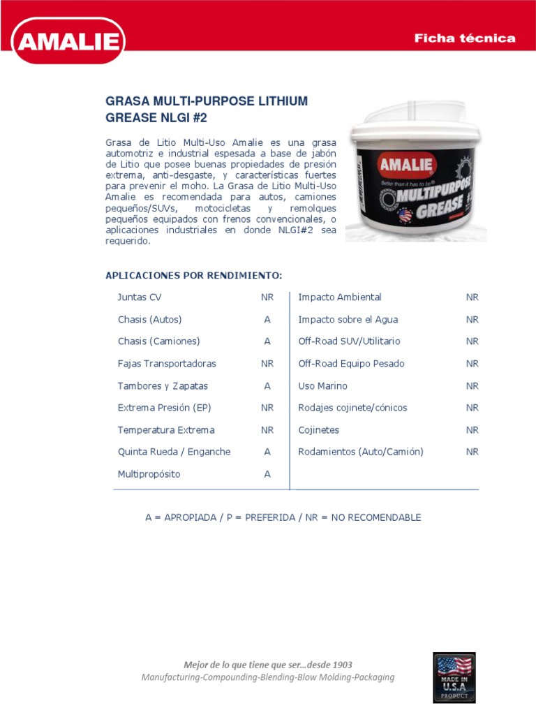 Grasa Multiproposito | PDF